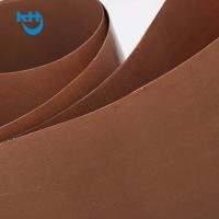 China Brown Fusing Machine PTFE Seamless Belt Non Stick High Durability for sale