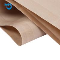 China High Temp Resistant PTFE Fiberglass Conveyor Belt PTFE Seamless Belt for sale