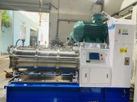 China Large Flow Wet Horizontal Sand Milling Machine With Allwin Double End Mechanical Seal for sale