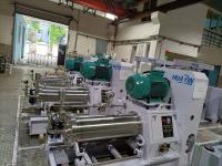 China 100L 55Kw Non Explosion Bead Mill For Cholocate SUS304 Double Screw Pump for sale