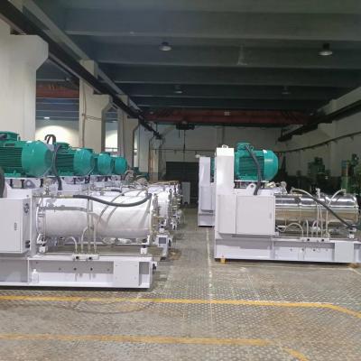 China Single Horizontal Bead Mill Machine 250 Liter Grinding For Chemical Fiber Titanium Dioxide for sale