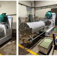China HZ250 75kW 250L Super Discharge Horizontal Bead Mill For Dyestuff Chemical Fiber for sale