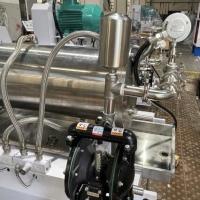 China 50L Horizontal Bead Mill For  Pesticide SC 9Cr18MoV Steel Double Mechanical Seal for sale
