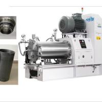 China Axis Discharge 55kw Horizontal Bead Mill For Dyestuff , Ink , Paper Making LFP for sale