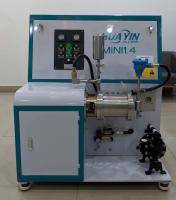 China SIC Ceramic 4kW 1L/2L Horizontal Bead Mill Machine In Labortatory Testment for sale