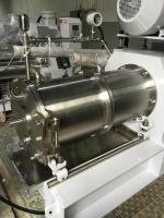 China 10um Disc Horizontal Bead Mill Machine Oil Based Wet Grinding for sale