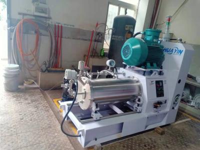 China SP50 Volume Grinding Mill Machine 300L Horizontal Wet Bead Milling for sale