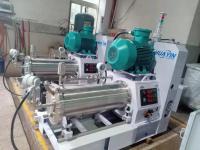 China Food Addictives SUS304 30L Horizontal Bead Mill Machine Wet Grinding Machine for sale
