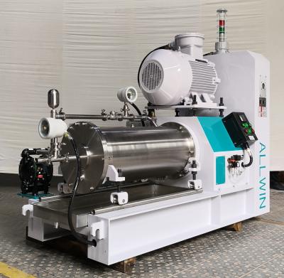 China Water Oil Based 37kW Disc Horizontal Bead Mill 60L Lab Bead Mill for sale