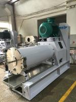 China Wet Grinding Titanium Dioxide Horizontal Sand Bead Mill 250L With PU Coated Disks for sale