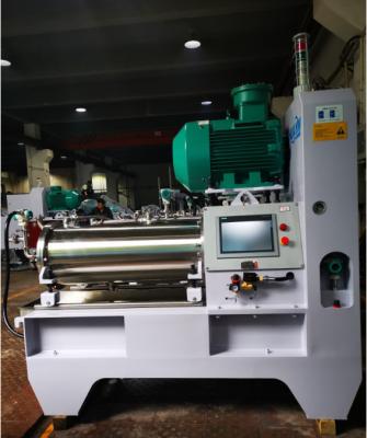 China 20um Horizontal Wet Bead Milling Agitator With Simens Touch Screen for sale