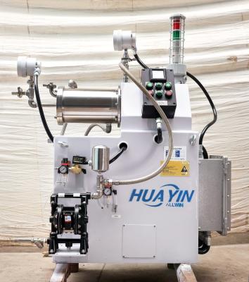 China Aro Diaphragm Small Batch Production Wet Grinding Mill Water Bead Grinding Machine for sale