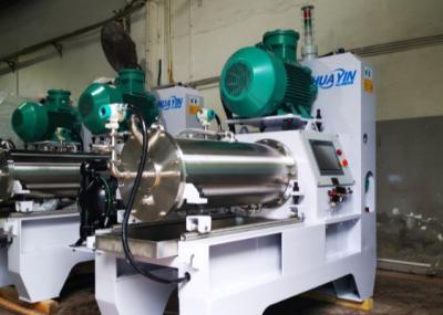 China 250L Wear Resisting Steel Wet Grinding Horizontal Agitator Bead Mill for massive slurry processing for sale