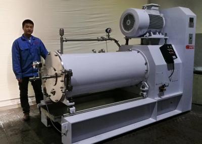 China Paper Making Horizontal Bead Mill 250L 75KW SIC Ceramics / 304 Stainless Steel for sale