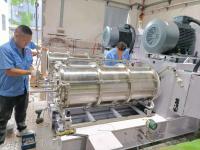 China High Output Silicon Carbide Horizontal Bead Mill 250L In MLCC Non Metallic Grinding for sale