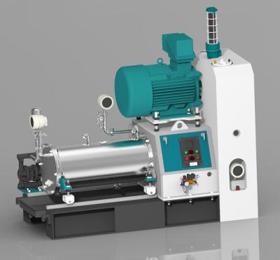 China 37KW Horizontal Nano Wet Grinding Mill With Dynamic Discharging For Electronic Ink for sale