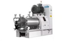 China Dynamic Screen Water Based Wet Grinding Mill For Nanometer Fineness Axis Discharge for sale
