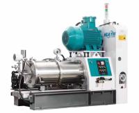 China Dynamic Screen Water Based Wet Grinding Mill For Nanometer Fineness Axis Discharge for sale