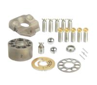 China Excavator Parts PC40 Hydraulic Parts Cylinder Block PC40MR-2 Slewing Motor Parts for sale
