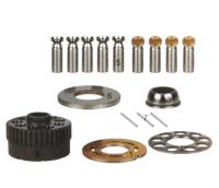China Excavator Parts PC40 Hydraulic Parts Cylinder Block PC40MR-2 Slewing Motor Parts for sale