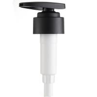 China Matte Hand Wash Dispenser Pump Black Portable Spiral Lock Lotion 38 400 Pump for sale