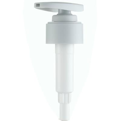 China 28 410 Grey Frosted Nail Polish Remover Pump PP Lotion Pump Bottle Plastic OEM ODM for sale
