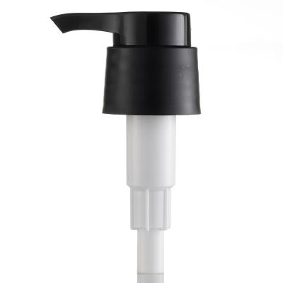 China Black Airless Liquid Soap Dispenser Bottles Spring Plastic Pump 33 410 OEM ODM for sale