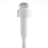 China 33 410 Plastic Lotion Dispenser Pump White Press Type For Bathing for sale