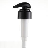 China Black Acrylic Body Lotion Cosmetic Dispenser Pump Leak Proof For Hotel for sale