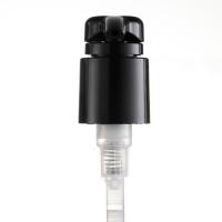 China Hand Washing Plastic Bottle Dispenser Pump Black Screw Lock 33 410 Lotion Pump for sale