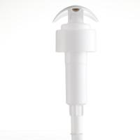 China 33 410 Large Tube Lotion Dispenser Pump White Press Type Leak Free For Bathing for sale