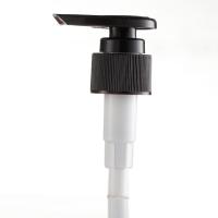 China Black Small Lotion Pump 24 410 Half Moon Press Leak Free Lotion Pump For Hand Washing for sale