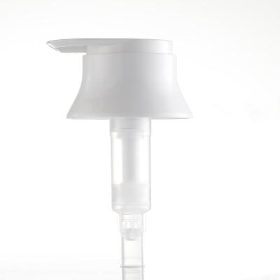 China White Plastic Lotion Pump 33mm Cosmetic Screw Washing Soap Dispenser Pump for sale