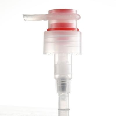 China Transparent Recyclable Plastic Lotion Pump Custom 28mm OEM ODM for sale