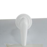 China Glossy Plastic Lotion Pump 24mm Specific Style Pump Head ChildProof for sale