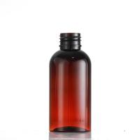 China Small Brown Plastic Bottle For Plastic Pump/Spray Pump Can Be Factory Customized for sale