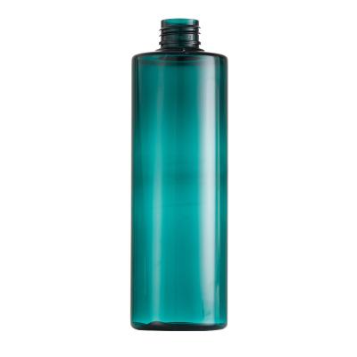 China Dark Green Translucent Plastic PET Bottle 300ml Factory Custom for sale
