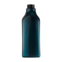 China Customize Airless Pump Bottle Dark Green Empty Pet Lotion Bottle For Bathroom for sale