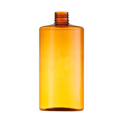 China Orange Transparent Plastic Bottle Can Be Customized Style/Color/Size for sale