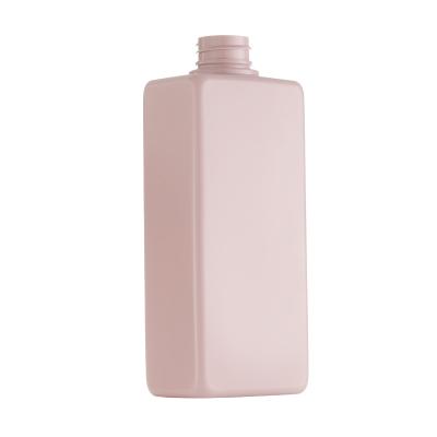 China Square Cherry Blossom Powder Plastic Bottle For Cosmetic Packaging 400ml for sale