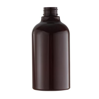 China Red-Brown 400ml Plastic Packaging Bottle High Quality Factory Customized for sale