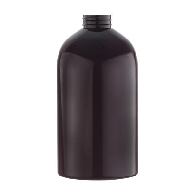China Dark Purple Lotion Pump Bottle Large Capacity PET PCR PP 700ml for sale