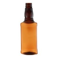 China 450ml Hot Brown Lotion Pump Bottle Long Mouth Wide Caliber Reagent Plastic for sale