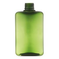 China PCR Green Transparent Lotion Pump Bottle PET Material 24mm for sale