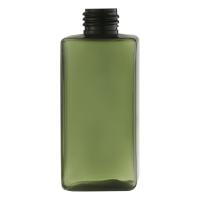 China Green Transparent Small  Lotion Pump Bottle 110ml Custom for sale