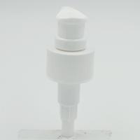 China 28 24 Flat Mouth Cosmetic Lotion Pump Cream Bottle Plastic Pump Head for sale