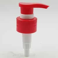 China Red Plastic Pump Head 28/410 Can Be Customized For Liquid Bottles for sale