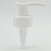 China White Plastic Cosmetic Jars Thread Emulsion Pump Priec Plastic Lotion Pump 38 410 for sale
