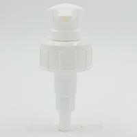 China White Plastic Cosmetic Jars Thread Emulsion Pump Priec Plastic Lotion Pump 38 410 for sale