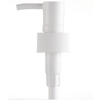 China OEM Lotion Dispenser Pump 28 410 Pinstripe Plastic Round Mouth For Washing Bath Bottle for sale